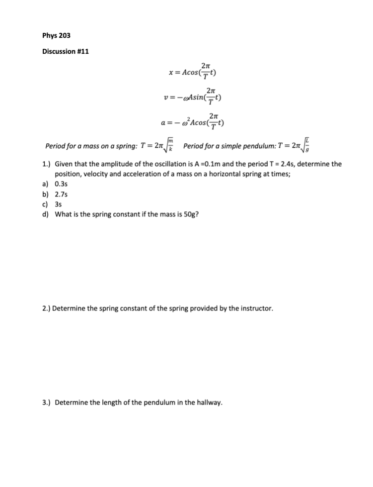 Solved Hello! I need help with these problems! I will rate | Chegg.com