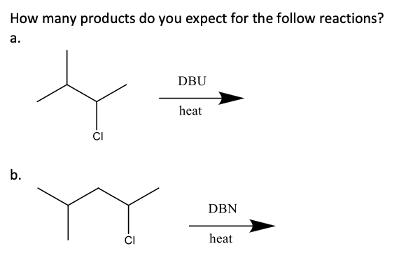 Solved show the full e2 mechanism with each arrow and the | Chegg.com