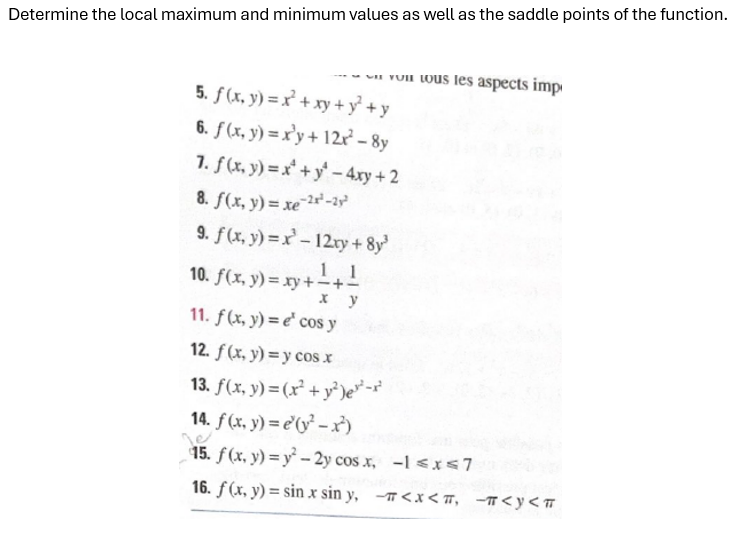 Solved Determine the local maximum and minimum values as | Chegg.com
