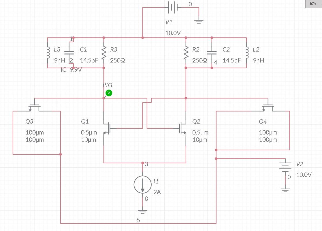 I wanted to design a VCO with mos varactors and the | Chegg.com