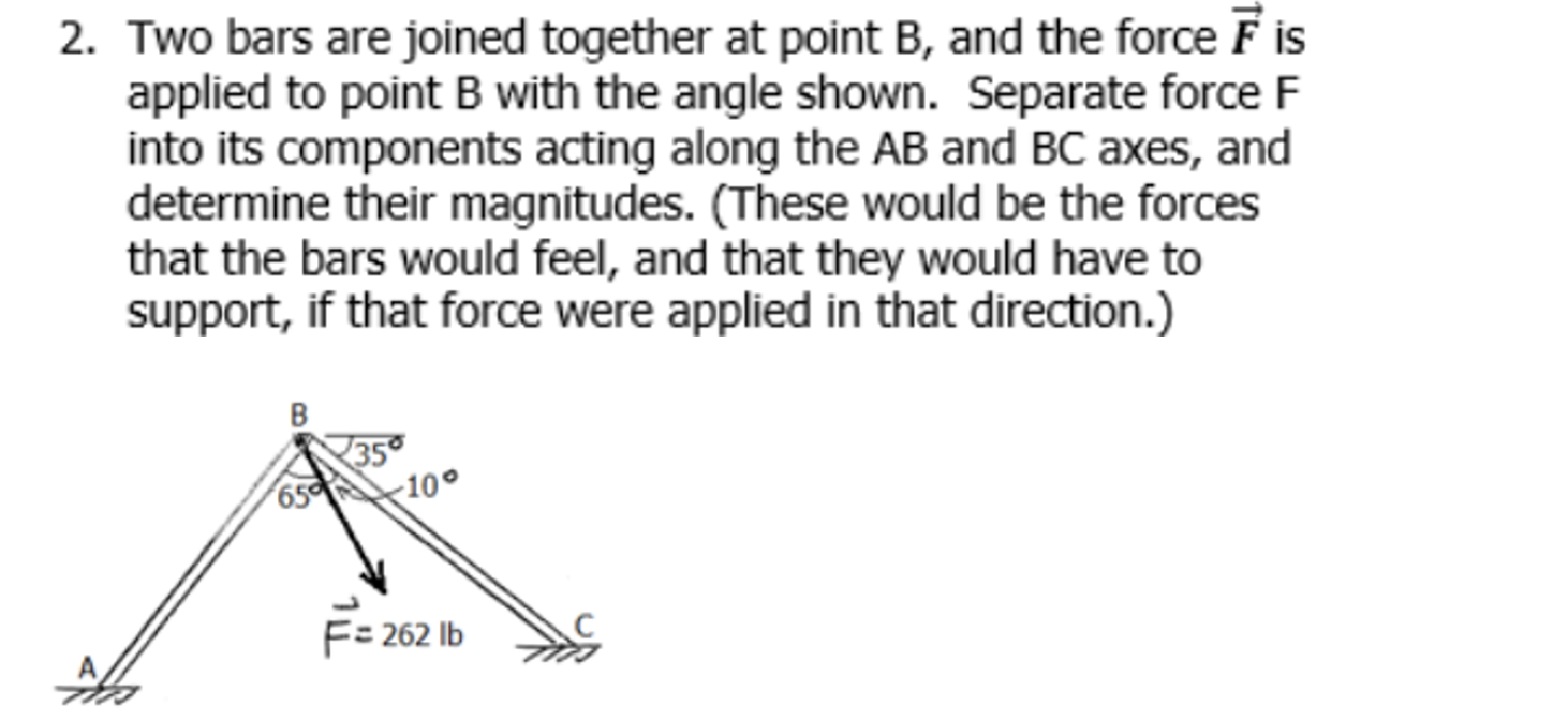 Solved 2. Two bars are joined together at point B, and the | Chegg.com