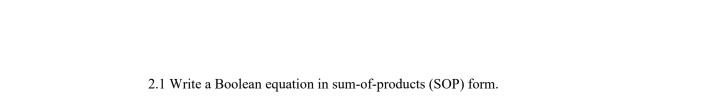 Solved 4.2 Sketch a reasonably simple combinational circuit | Chegg.com