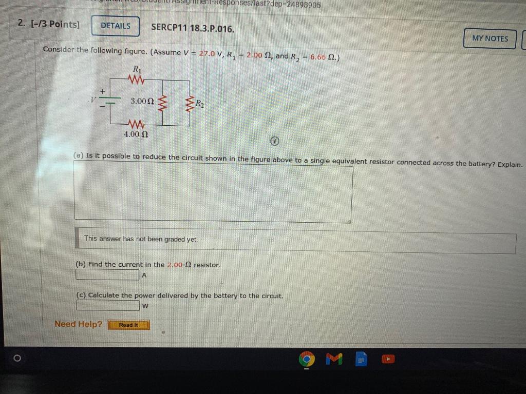 Solved Responses/last?dep=24893905 2. (-/3 Points) DETAILS | Chegg.com