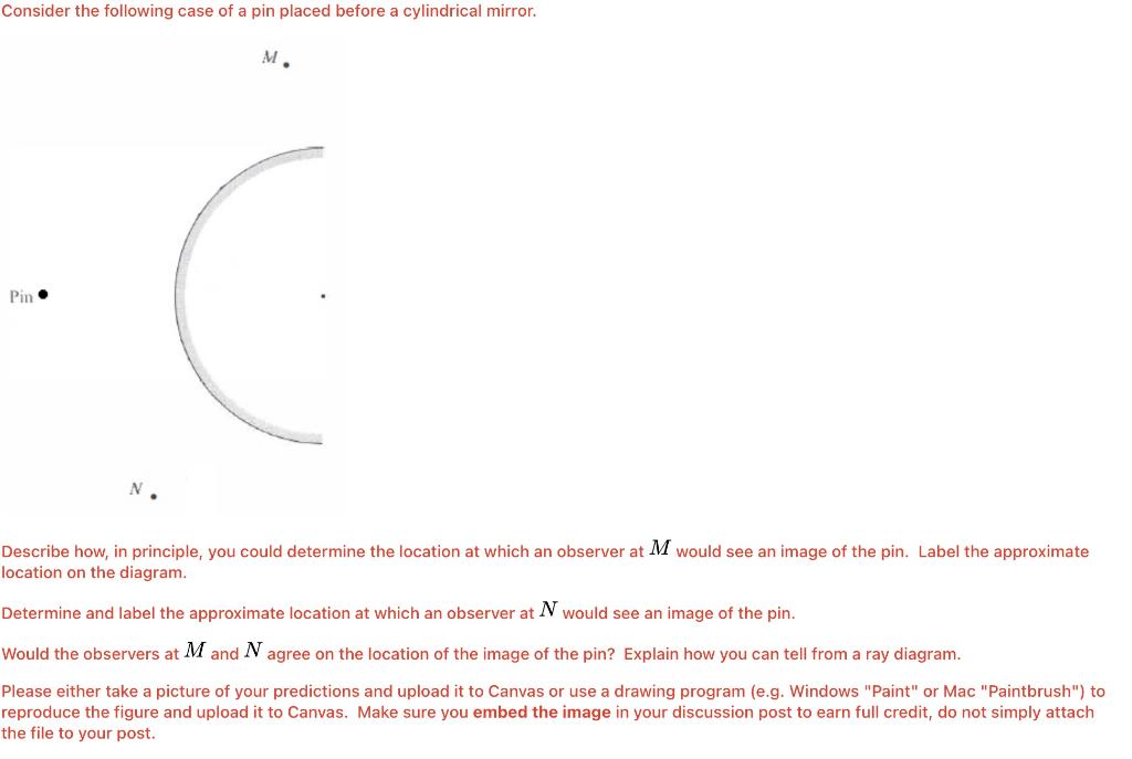 Solved Consider the following case of a pin placed before a | Chegg.com