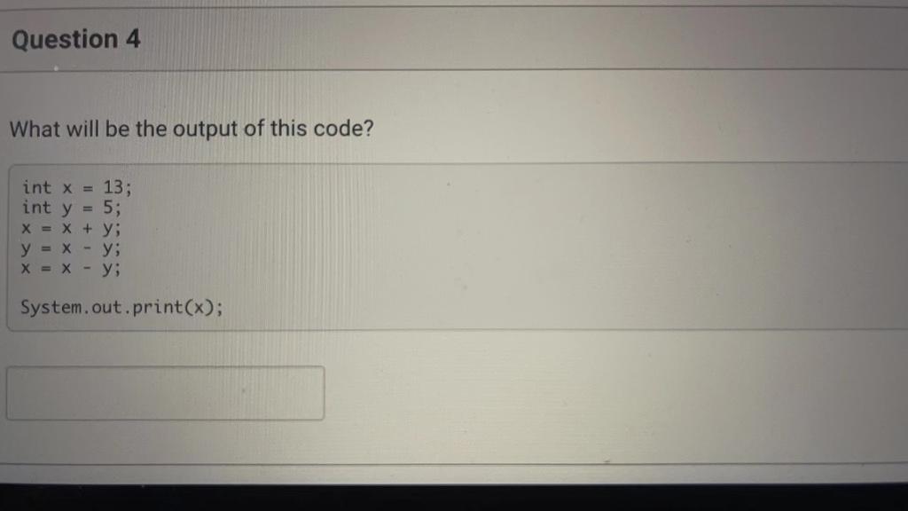 Solved Question 1 Which of the following are valid Java | Chegg.com