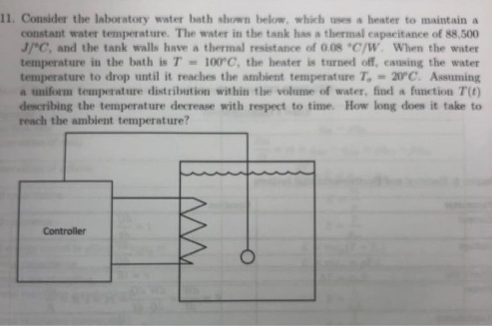 Laboratory Water Bath Diagram