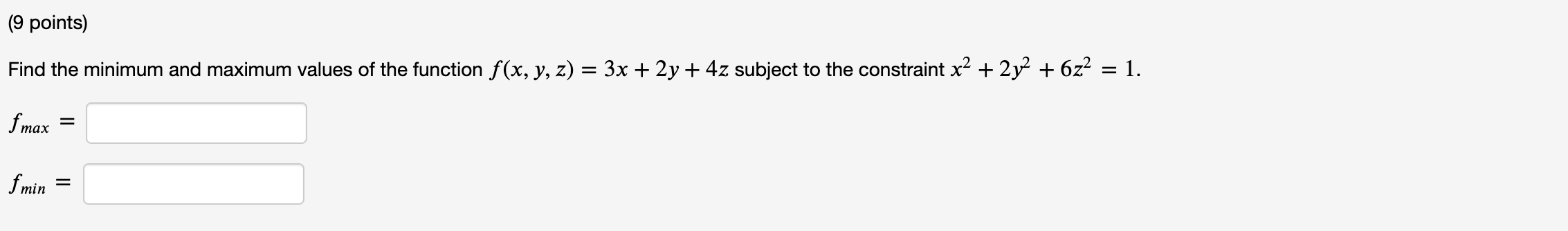 Solved (8 points) Find the volume of the largest rectangular | Chegg.com