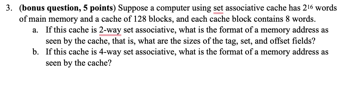 Solved 3. (bonus question, \( \mathbf{5} \) ﻿points) | Chegg.com