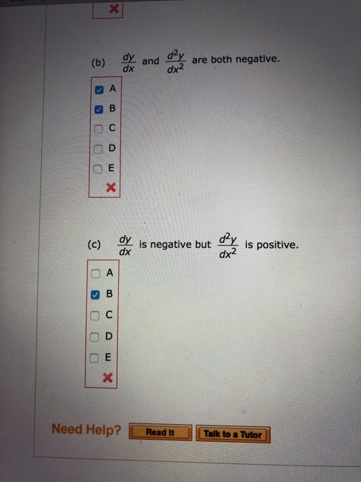 Solved The graph of a function y-fx) is shown. At which | Chegg.com
