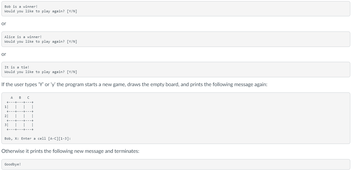 Solved Just need the random, smart ai and minimax parts done | Chegg.com