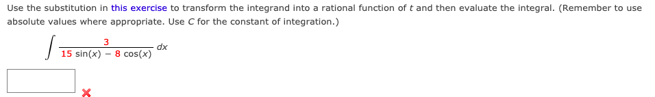 Solved Use the substitution in this exercise to transform | Chegg.com