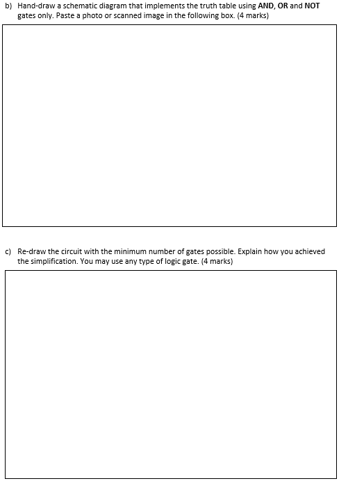 Solved B5. Solve the following problem using logic gates. | Chegg.com