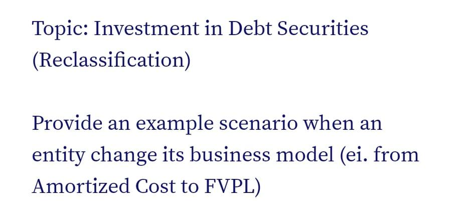Solved Topic: Investment in Debt Securities | Chegg.com