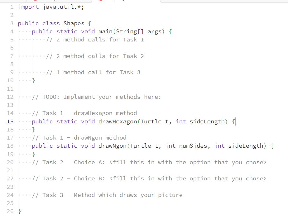 Solved Q Background By writing parameterized methods, your | Chegg.com