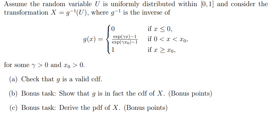 Solved Can you please show step by step how to proof g a | Chegg.com