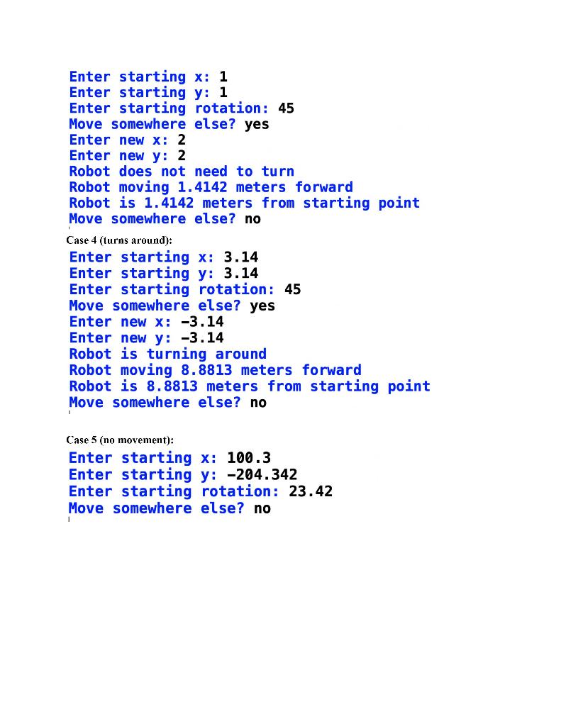 Project 6 -Robot Navigation System The goal of this | Chegg.com