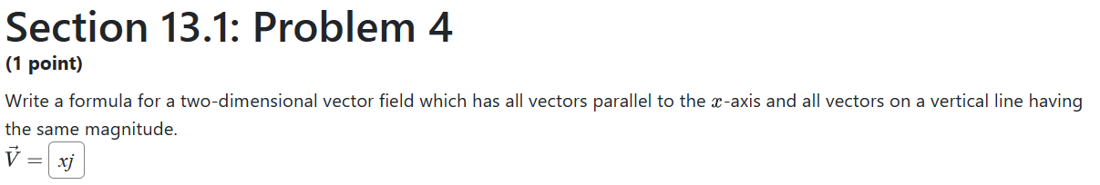 Solved Write a formula for a two-dimensional vector field | Chegg.com