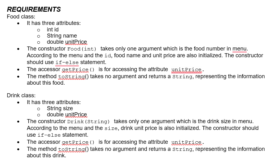 Solved 8. (10 marks) Implement a Java program according to | Chegg.com