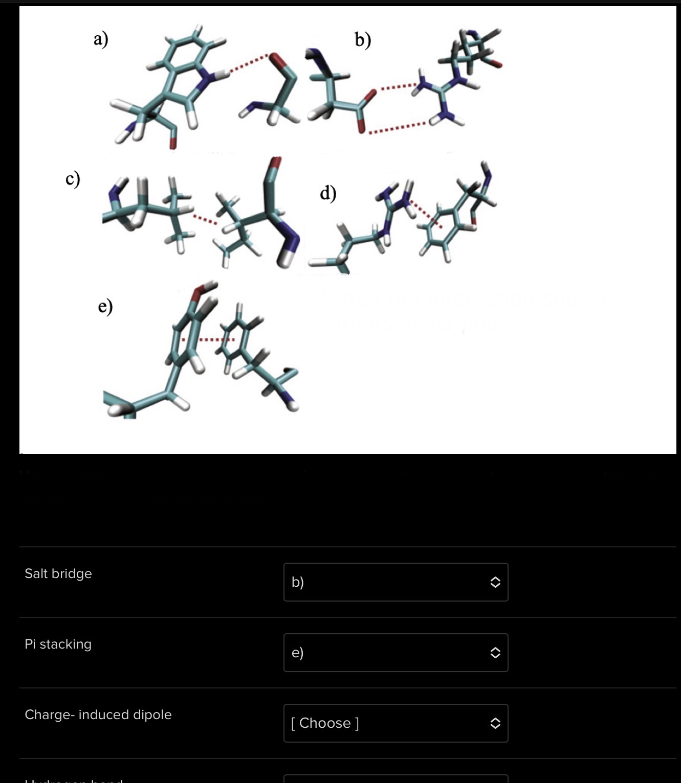 Solved 1. Concerning the ion pair (salt bridge) formed | Chegg.com