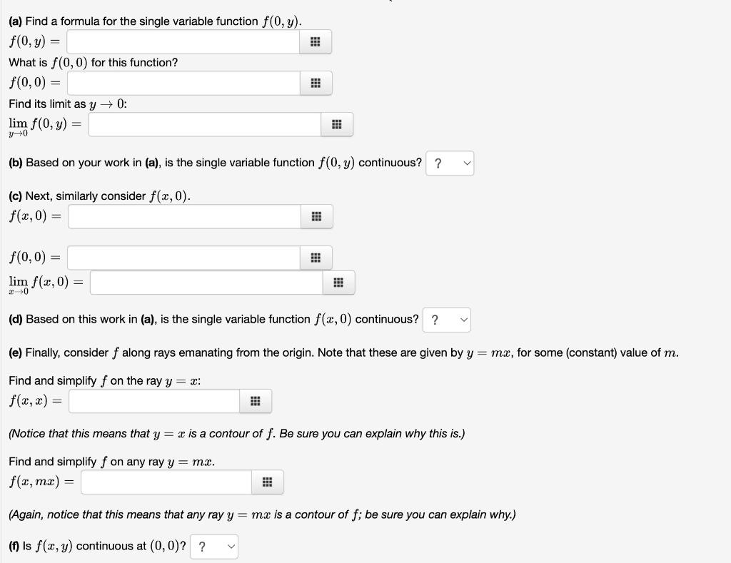 Solved Consider The Function F Whose Graph Is Shown Below