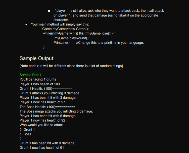 Solved Tasks: - First you'll will create a class called | Chegg.com