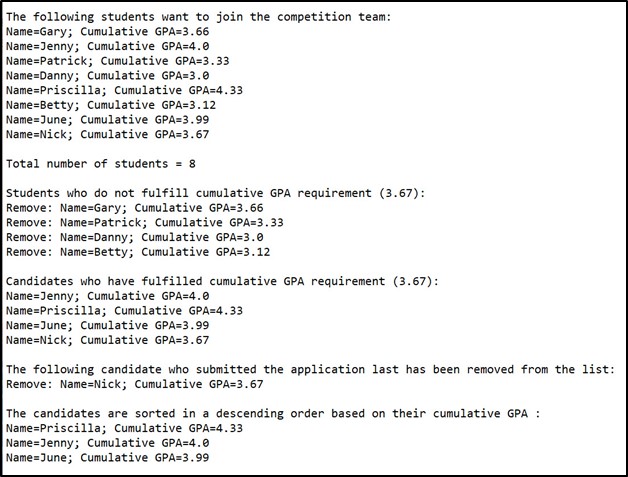 Solved Please use Java to do this question below, and please | Chegg.com