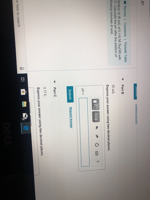 Solved CHM112Spring19 Problem 16.87 ㎜ Review l Constants | Chegg.com