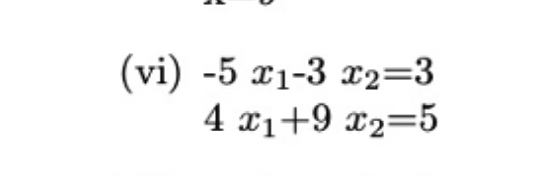 Solved Find the solution using both determinent + adj method | Chegg.com