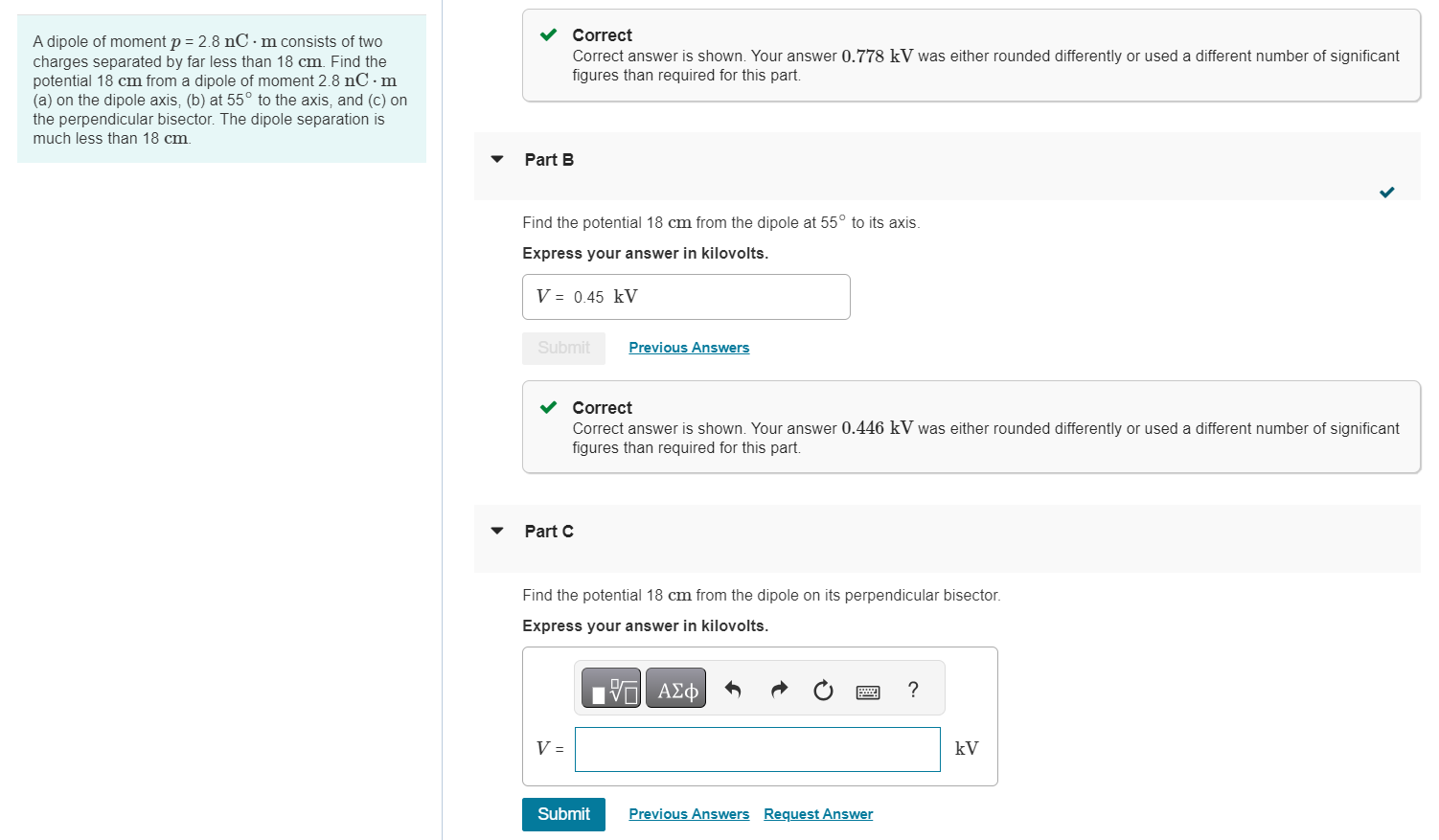 Solved Help with part C please | Chegg.com