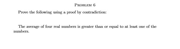 Solved PROBLEM 6 Prove the following using a proof by | Chegg.com