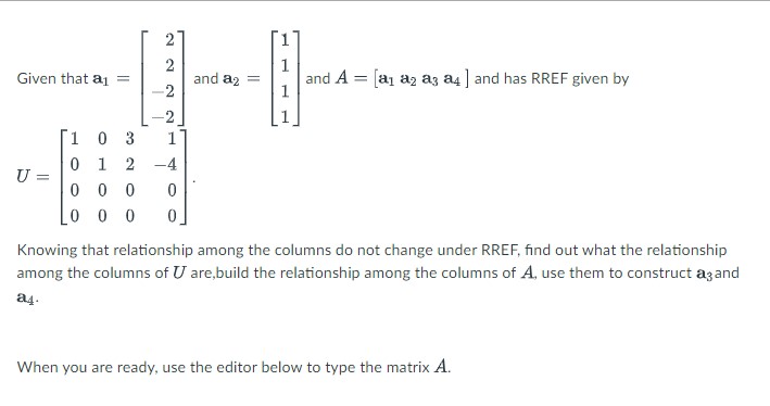 Solved Given that \\( | Chegg.com