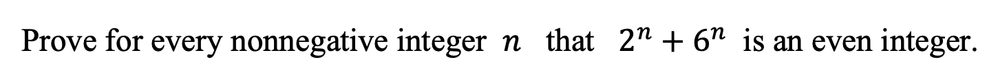 Solved Prove for every nonnegative integer n that 2n + 61 is | Chegg.com