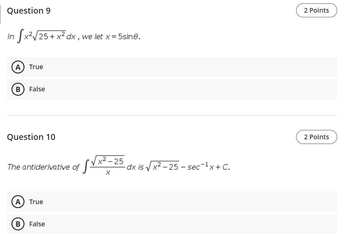 Solved 9 and 10 | Chegg.com