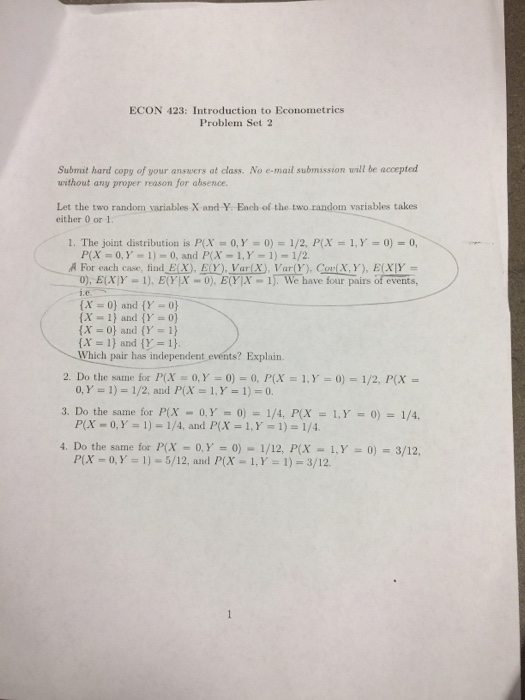 Solved ECON 423: Introduction to Econometrics Problem Set 2 | Chegg.com Solved ECON 423: Introduction to Econometrics Problem Set 2 | Chegg.com