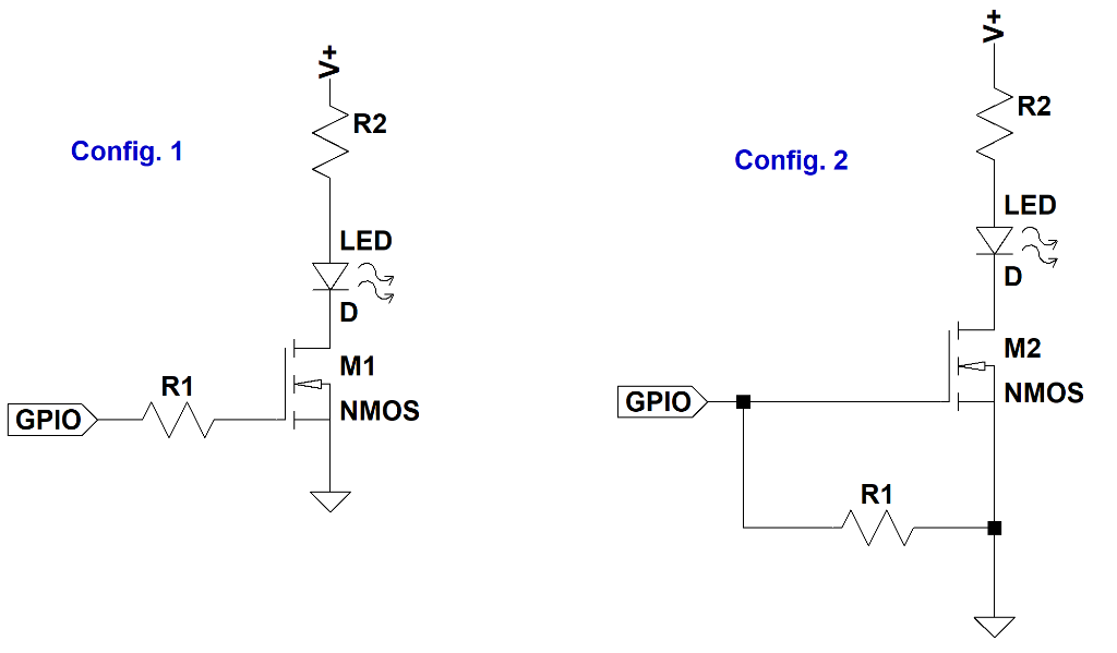 Solved I am trying to derive a High powered LED using a | Chegg.com
