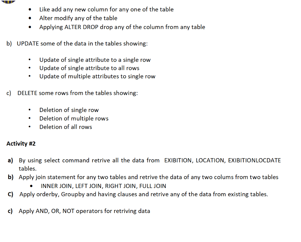Solved Learning Outcomes Students should be able to: 1. Use | Chegg.com