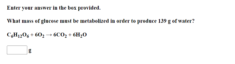 Solved Enter your answer in the box provided. What mass of | Chegg.com