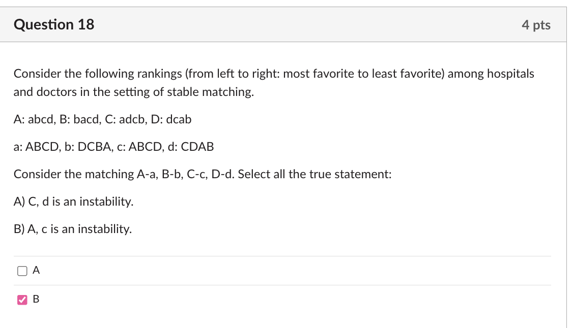 Solved Consider the following rankings (from left to right: | Chegg.com
