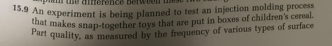 Solved "PU ule ulterence between thicou An experiment is | Chegg.com