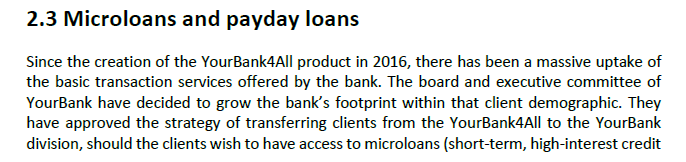 Ubuntu Bank is a fictitious diversified financial | Chegg.com