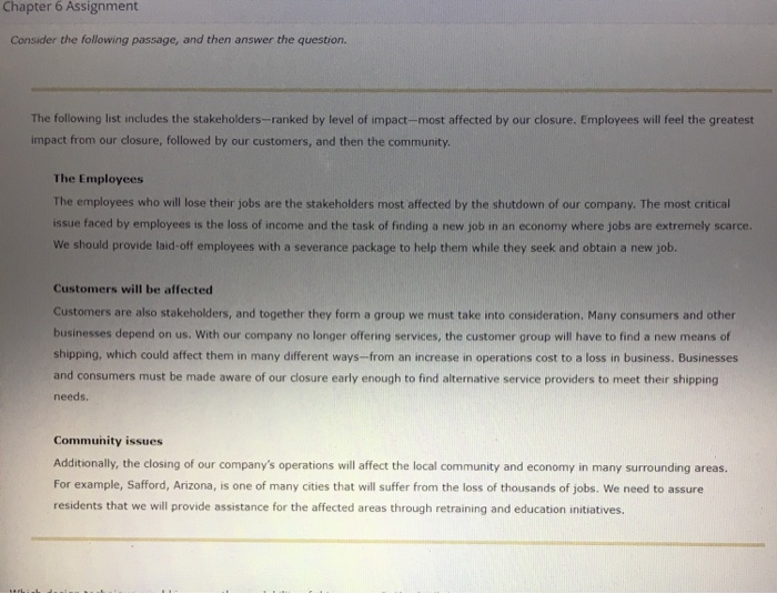 Solved 5. Enhancing Readability Through Document Design When | Chegg.com