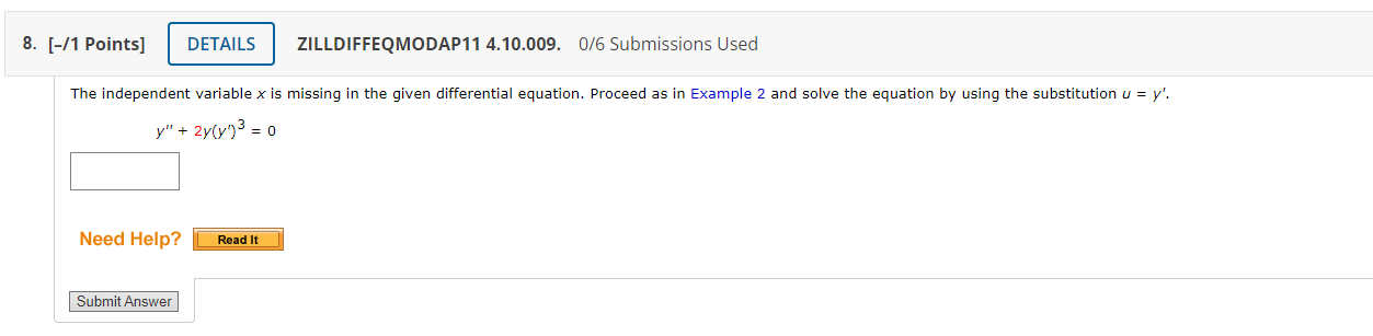 Solved The Independent Variable X Is Missing In The Given