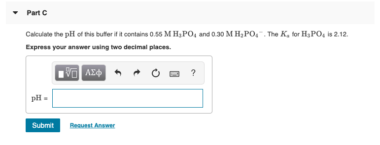 Solved MI Review | Constants A buffer is made by dissolving | Chegg.com