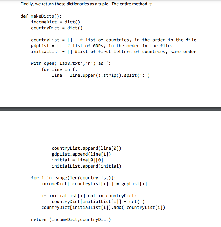 Solved The program should read the data in lab8.txt and | Chegg.com