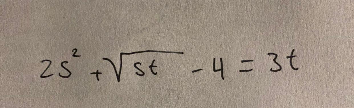 Solved The Position Of A Particle At Time T Seconds Is S T