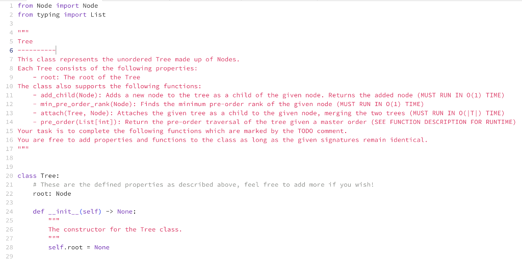 Solved Let T Be An Unordered Tree Not Necessarily Binary 