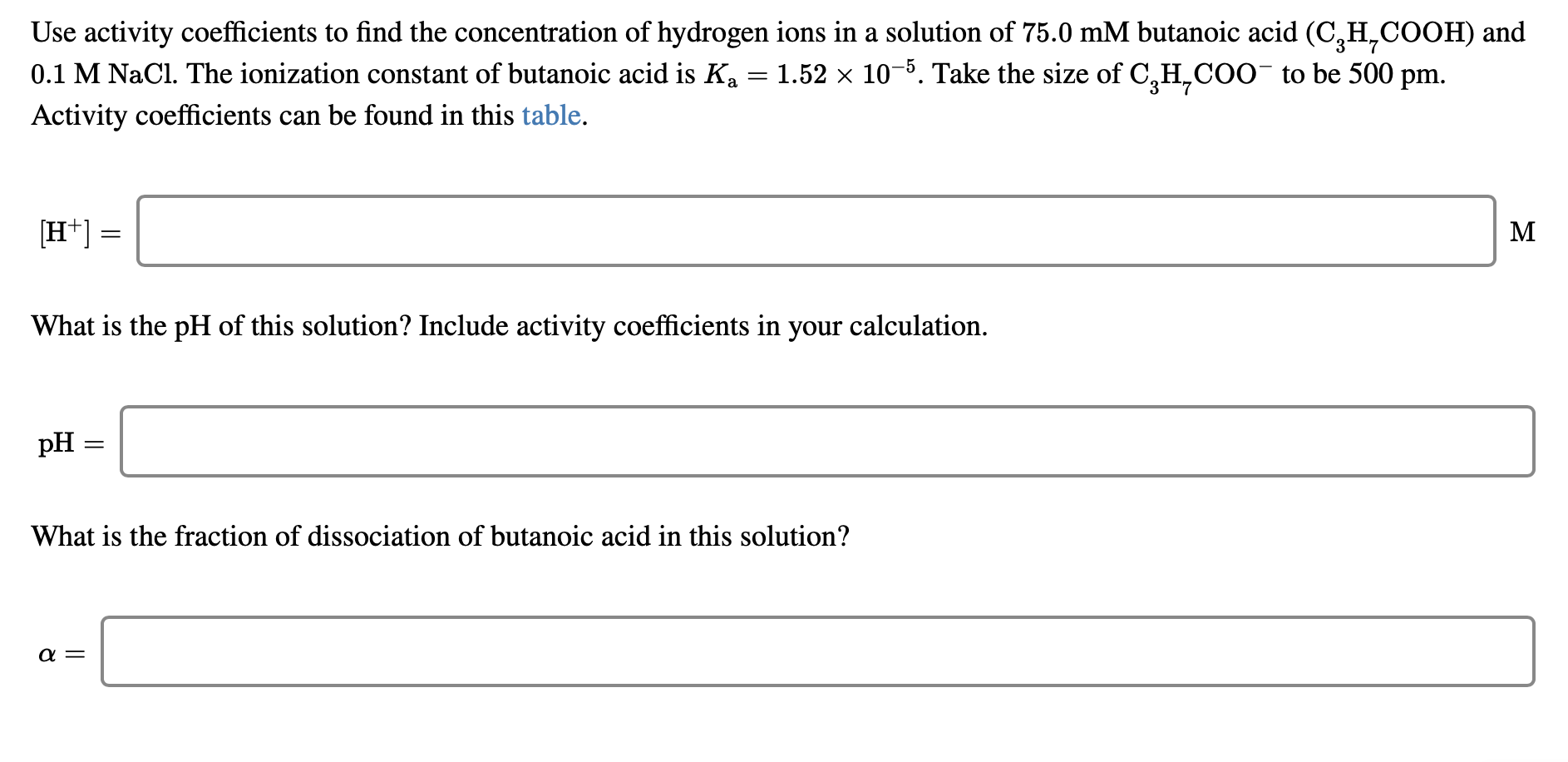 Solved Ion Size a pm Ionic Strength u M 0 01 0 001 0 005 Chegg solved-ion-size-a-pm-ionic-strength-u-m-0-01-0-001-0-005-chegg