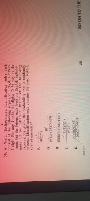 Solved At Wafer Technologies, identification codes each | Chegg.com