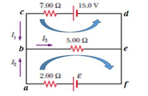 Solved A two-ring circuit is shown in the figure. The | Chegg.com