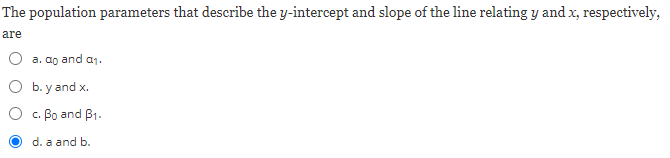 Solved The population parameters that describe the | Chegg.com